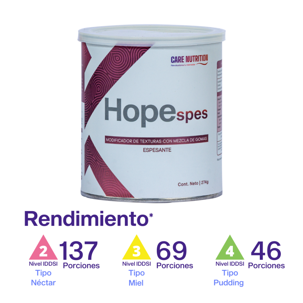 HOPE SPES – Espesante a base de Gomas - Care nutrition